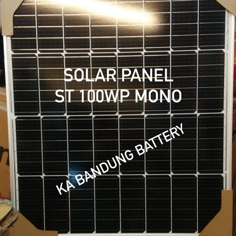 Jual Solar panel cell surya sun asia 12v 12 v 100wp 100 wp mono ...