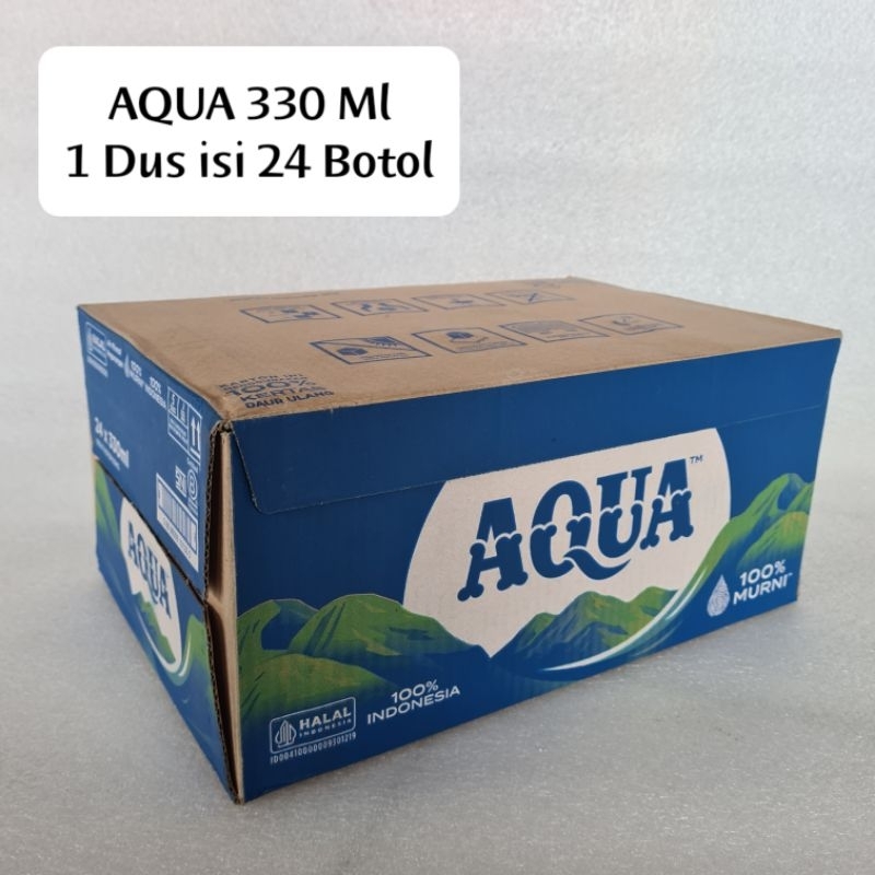 Jual Aqua 330 ml | Shopee Indonesia