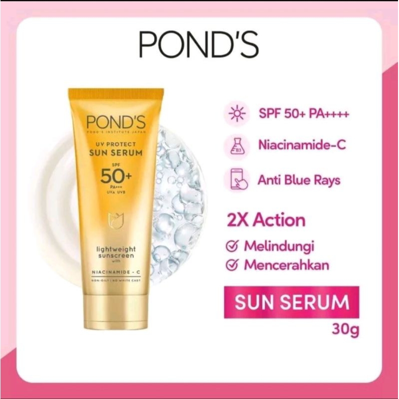 Jual PONDS SUN SERUM SPF 50 PA++++ | Shopee Indonesia