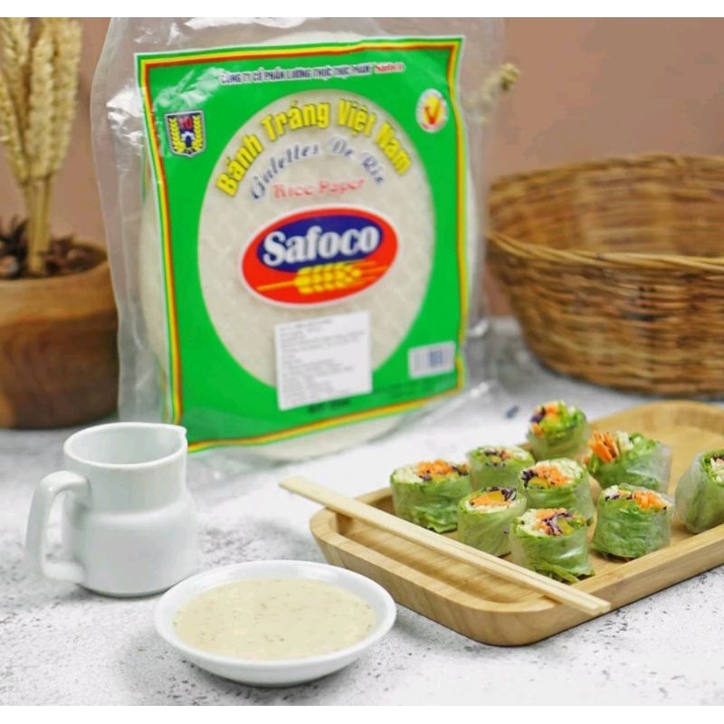 Jual SAFOCO BANH TRANG VIET NAM Rice Paper / Kulit Lumpia 22 Cm (300 Gr ...