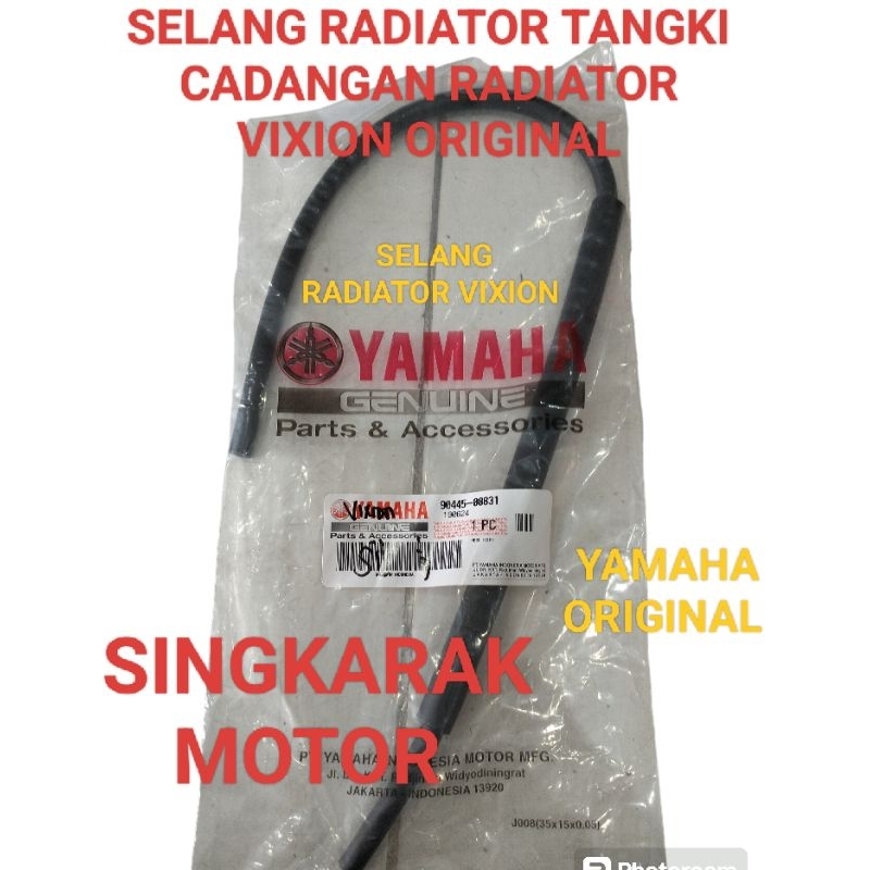 Jual SELANG RADIATOR TANGKI CADANGAN RADIATOR YAMAHA VIXION PART 90445 ...