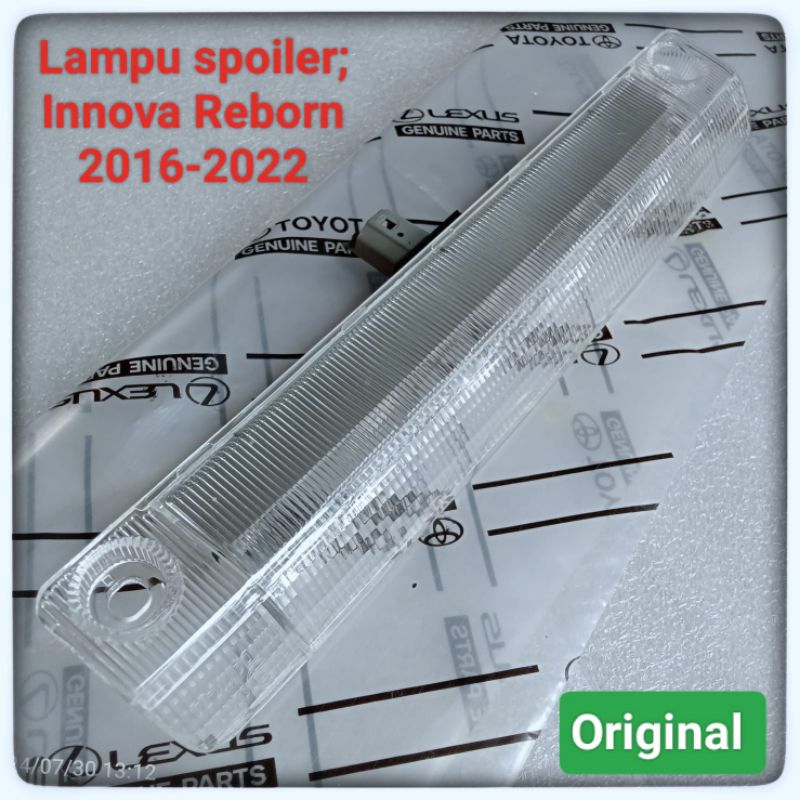 Jual Lampu Spoiler Innova Reborn 2016 Up Lampu Rem Atas Innova Reborn ...