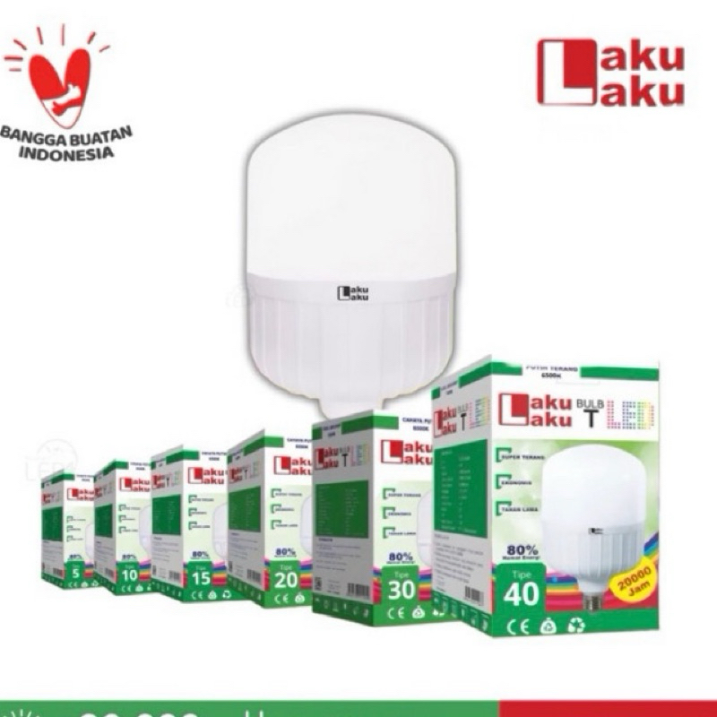 Jual BOLA LAMPU LED LAKU LAKU 5 10 15 20 30 40 MURAH | Shopee Indonesia