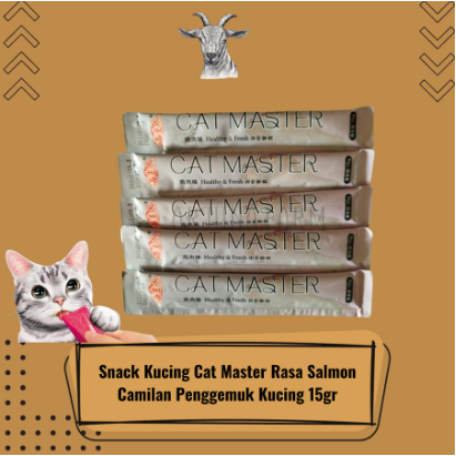 Jual Cat Master Snack Kucing Rasa Ayam Camilan Kucing 15 gram | Shopee ...