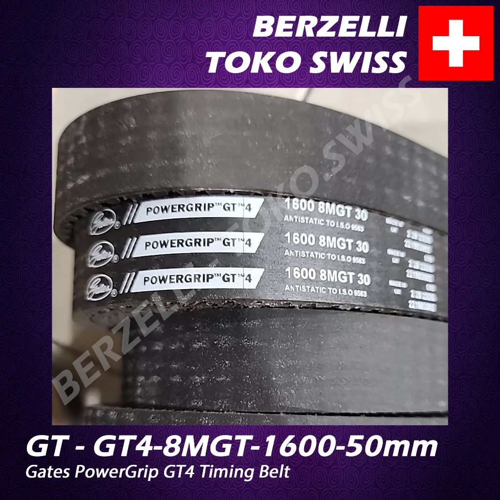 Jual GT – PowerGrip GT4-8MGT-1600-50mm Timing Belt | Shopee Indonesia