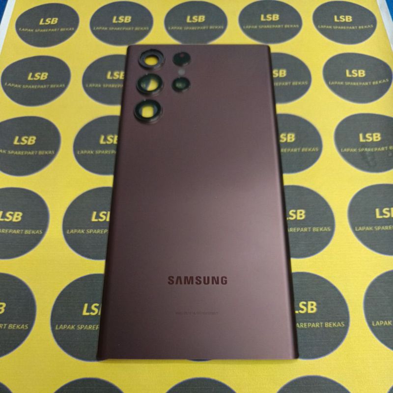 Jual BACKGLASS SAMSUNG S22 ULTRA S908 ORIGINAL BEKAS | Shopee Indonesia
