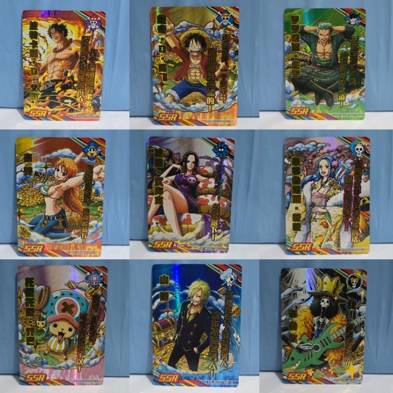 Jual [OFFICIAL LICENSED] Kartu Koleksi One Piece SSR Holo Original Toei ...