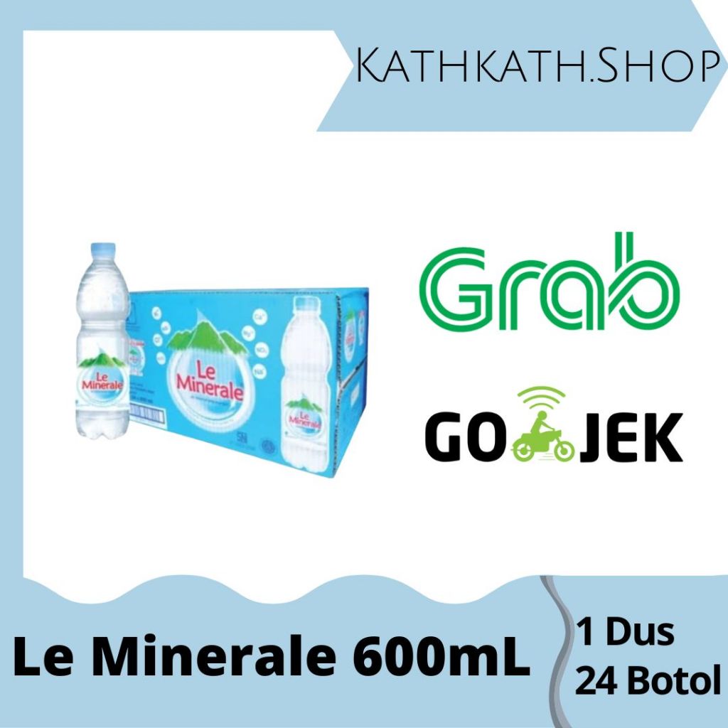 Jual Le Minerale Botol 600ml dus isi 24 Botol | Shopee Indonesia