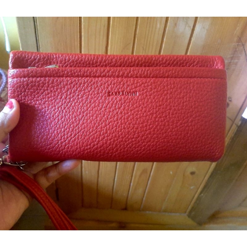 Jual DOMPET SARALYN PANJANG MERAH | Shopee Indonesia