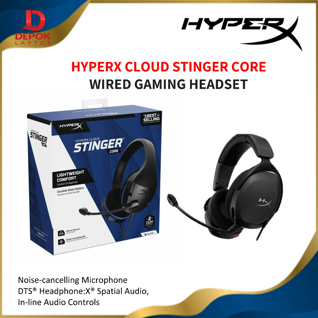 Jual HyperX Cloud Stinger Core Wired Gaming Headset | Shopee Indonesia