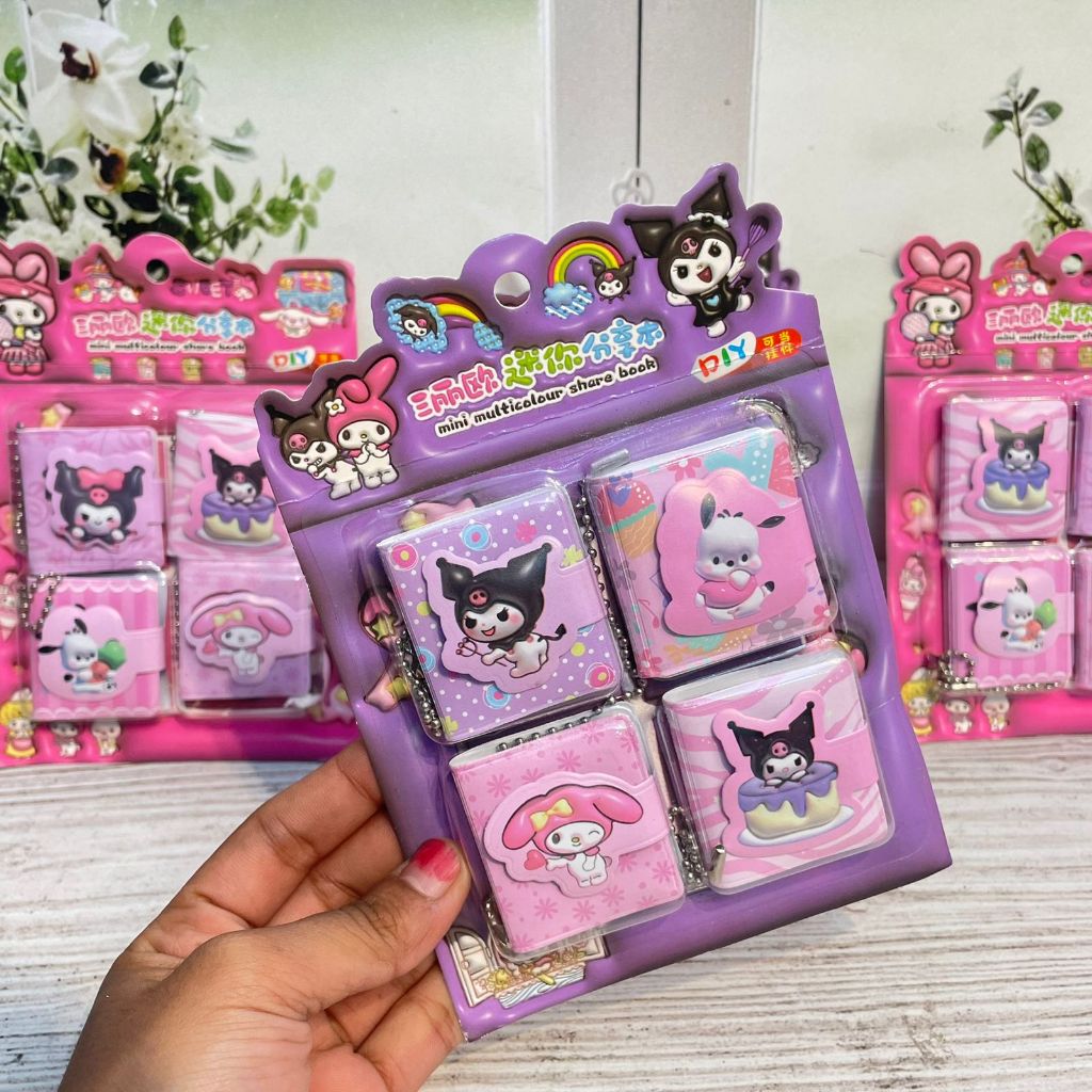 Jual SANRIO BOOK KECIL BUKU MINI 1 SET 4 PCS SANRIO KODE FY-0001 BK ...