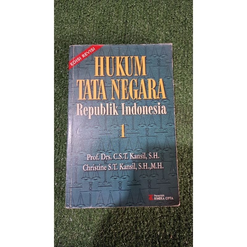 Jual HUKUM TATA NEGARA Republik Indonesia 1 - Prof. Drs. C.S.T. Kansil ...