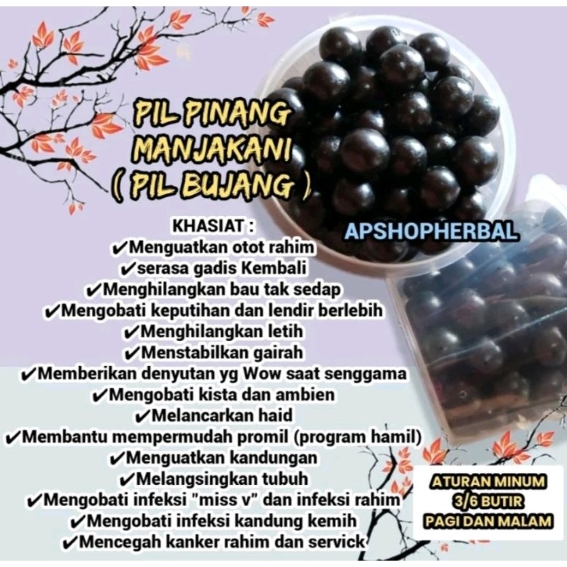 Jual JAMU PIL MANJAKANI - JAMU SEPAT KESET RAPET | Shopee Indonesia