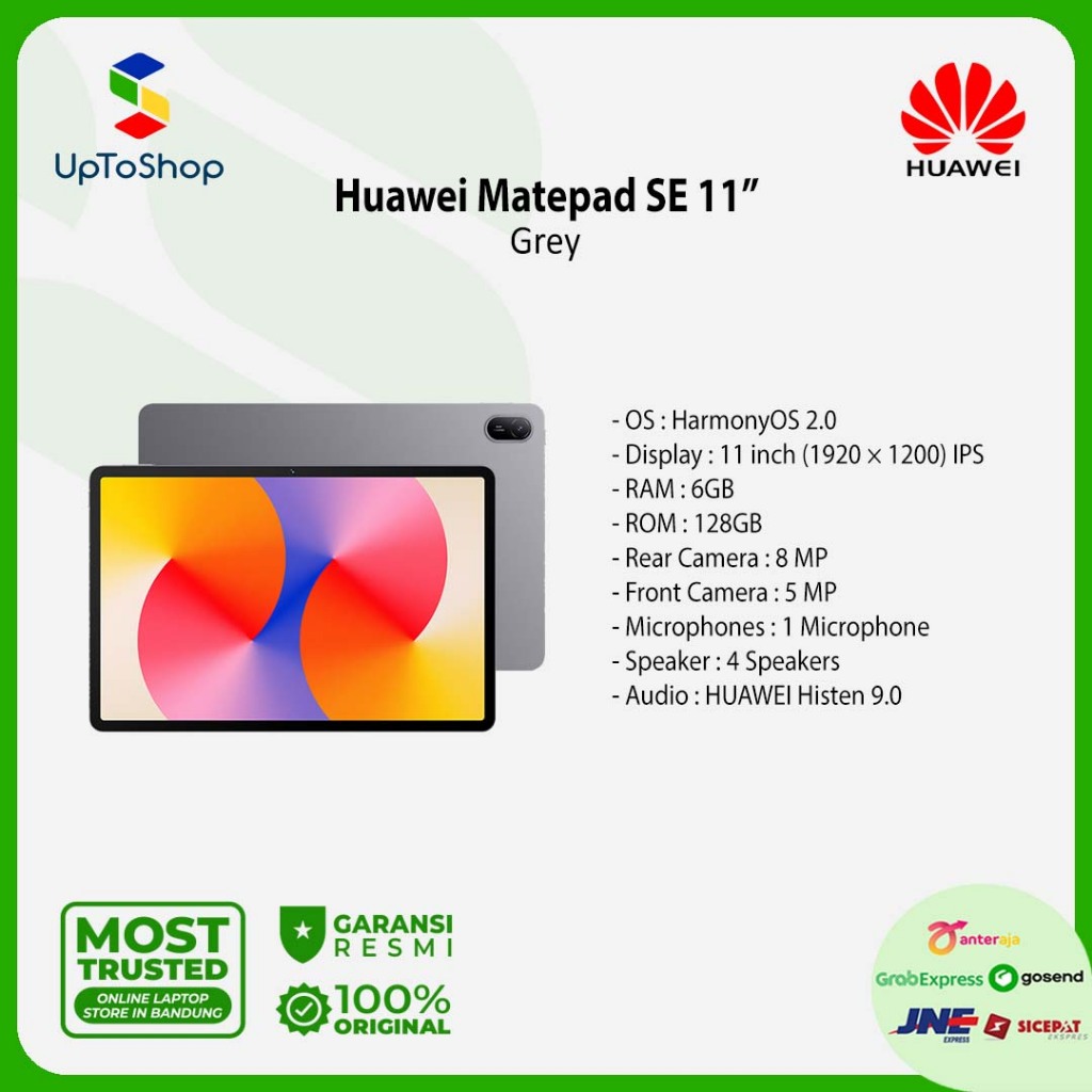 Jual HUAWEI MatePad SE 11" 6GB/128GB | HarmonyOS | Shopee Indonesia