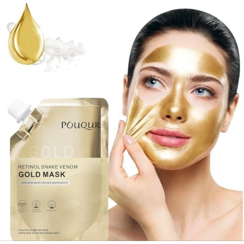 Jual Egg Mask Retinol Masker Gold Peel Off Egg Mask Gold Mask Masker ...