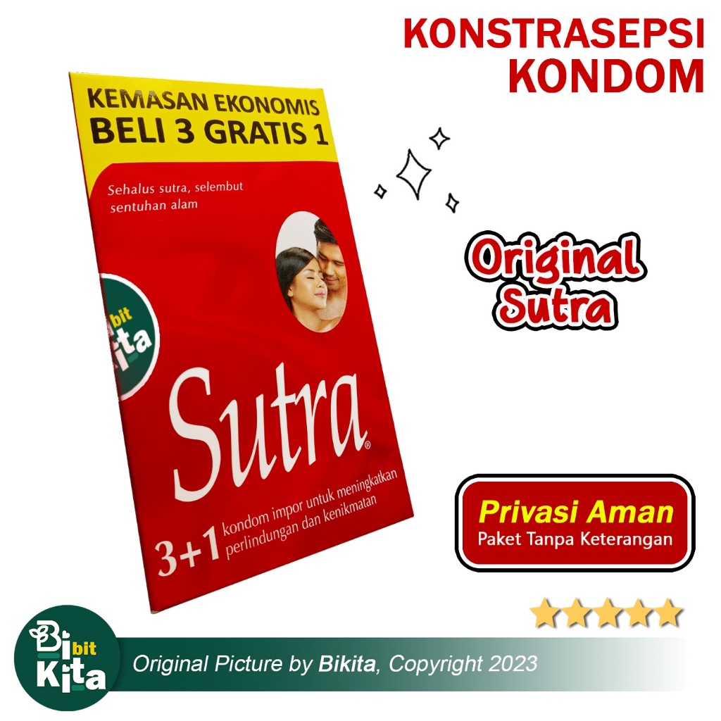 Jual Kondom Sutra Classic Alat Kontrasepsi Pria Wanita Lateks ...