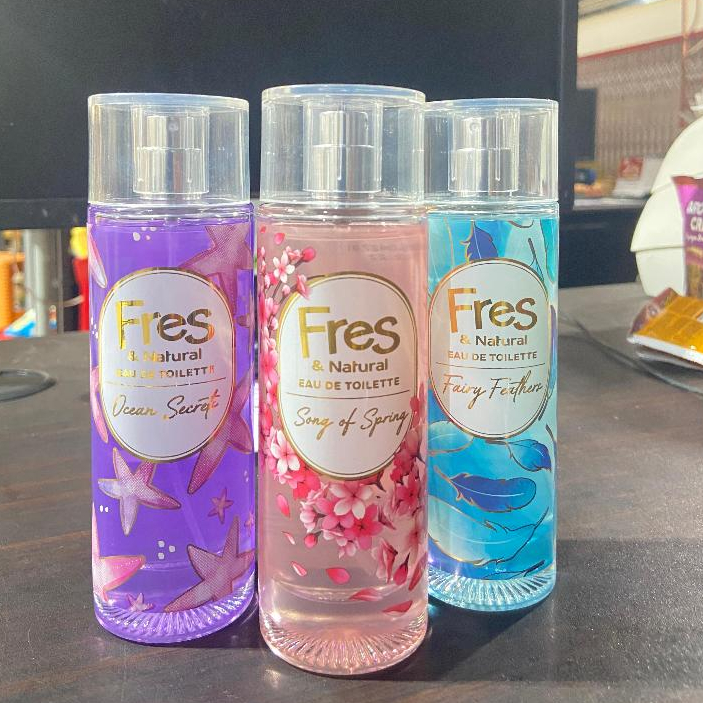 Jual Fres & Natural Eau De Toilette Kemasan Botol Kaca 100 ml | Shopee ...
