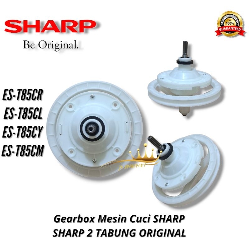Jual Gearbox Mesin Cuci SHARP ORIGINAL ES-T85CL / ES-T85CY / ES-T85CM ...