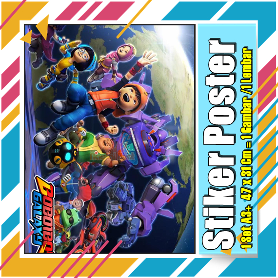 Jual Stiker Poster A3 A3+ A4 Sticker Vinyl Artpaper 260 Cromo boboi ...