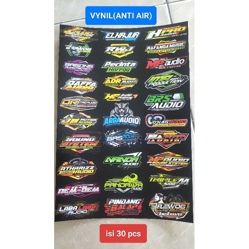 Jual STIKER SOUND | STIKER AUDIO | STIKER SOUNDSYSTEM | STIKER PACK ...