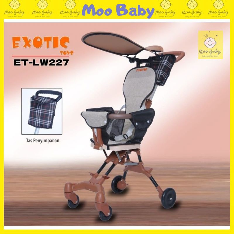 Jual Termurah !!! Magic Stroller Anak Bayi Exotic LW 227 Cabin size ...