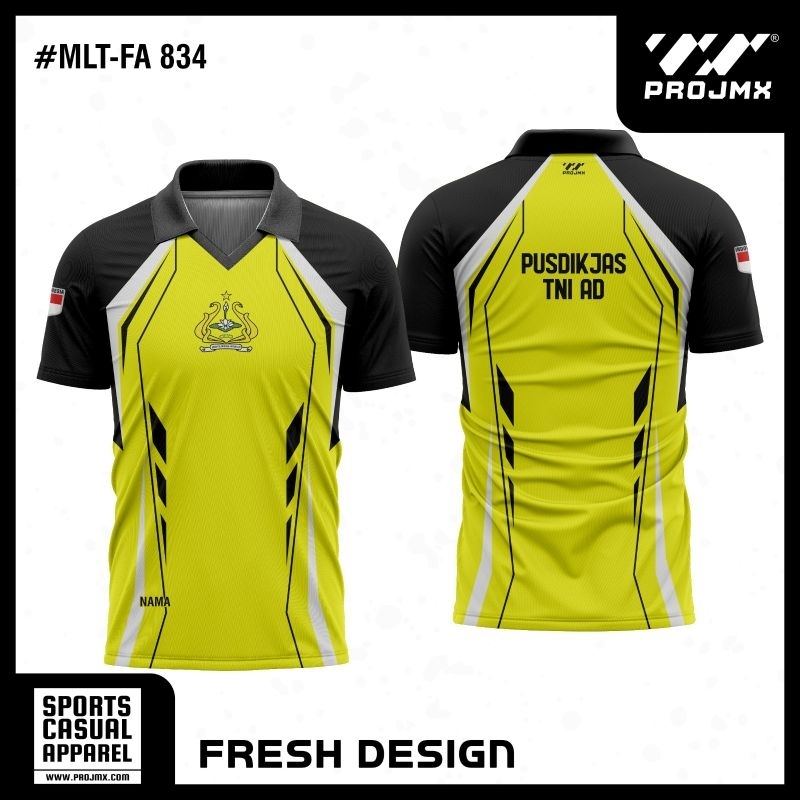 Jual PROJMX - KAOS JERSEY PUSDIKJAS DAN KAMPAR BINJAS ACADEMY (BISA ...