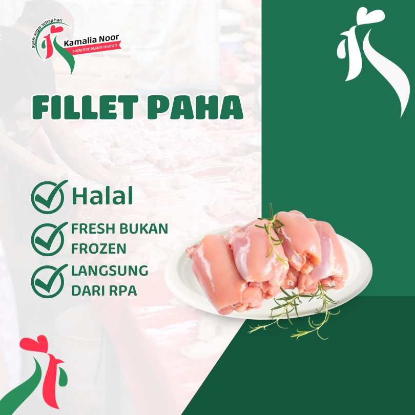 Jual FRESH PAHA FILLET - PAHA AYAM FILET SEGAR 1 Kg | Shopee Indonesia