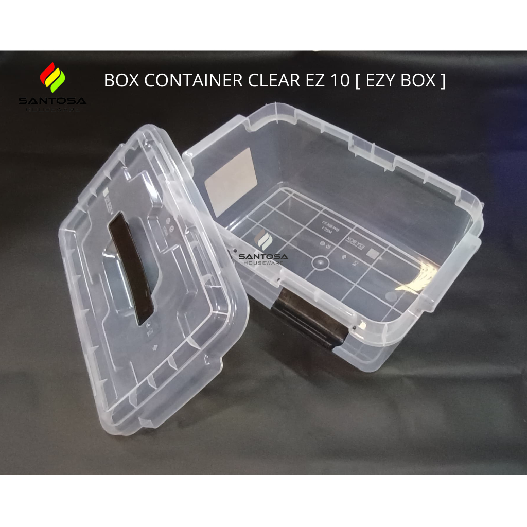 Jual Box Container Clear EZ 10 [ Ezy Box ] | Shopee Indonesia