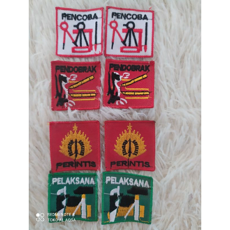 Jual Badge/ Bet Sangga Tanda Regu Penegak | Shopee Indonesia