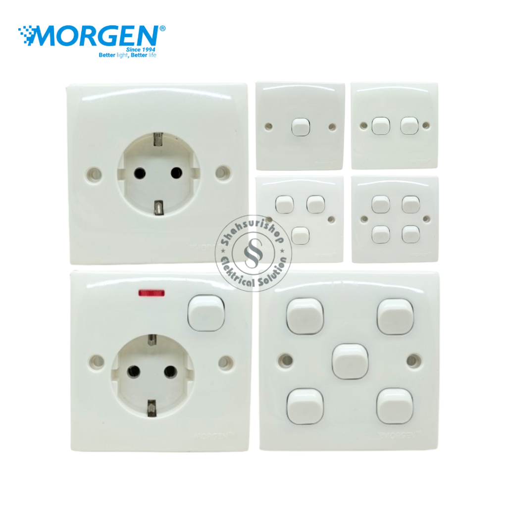 Jual MORGEN SAKLAR STOP KONTAK MG SERIES 8880 8881 8882 8883 8884 8885 ...