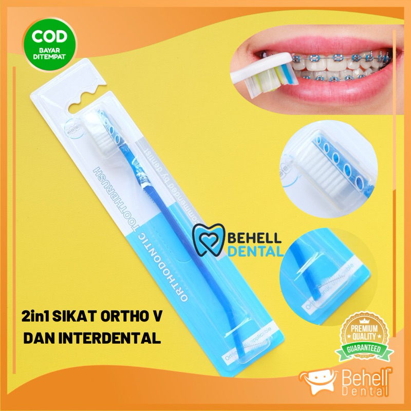 Jual 2 in 1 SIKAT GIGI Dan SELA BEHEL ENFRESH REGULER - Interdental ...