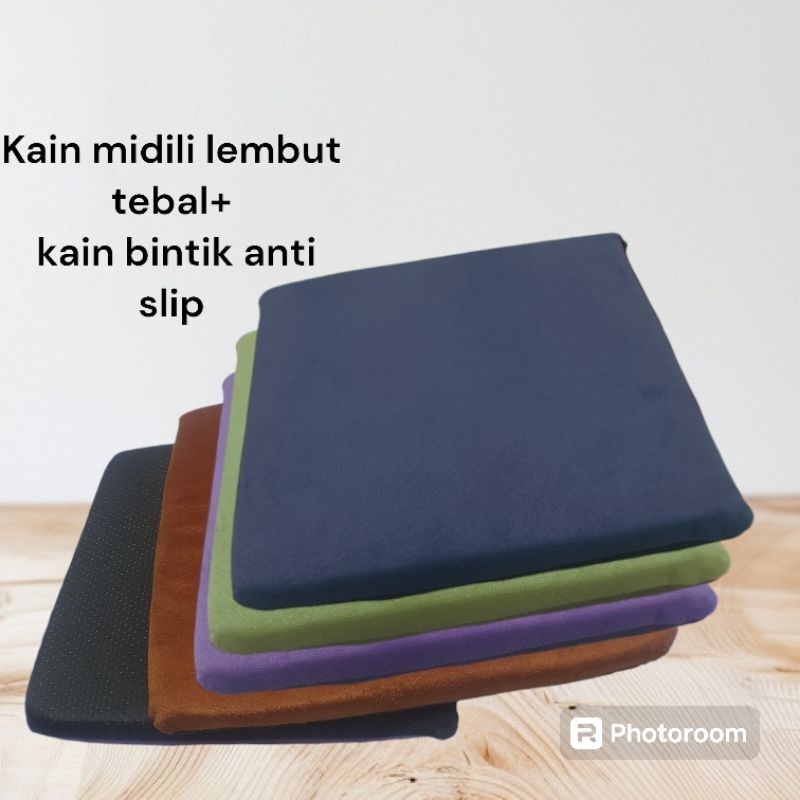 Jual alas duduk 35 full busa lesehan midili lembut plus kain bintik ...