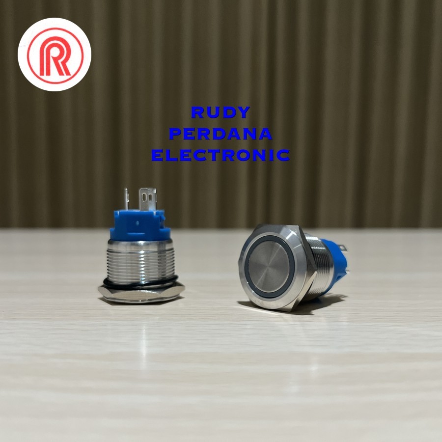 Jual SWITCH PUSH BUTTON SAKLAR ON SELF RESET SPRING MOMENTARY NON LOCKED LOCK TIDAK KUNCI 5P 5 ...