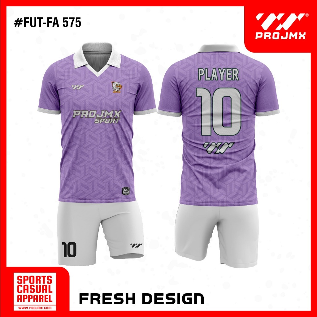Jual PROJMX - SETELAN JERSEY FUTSAN #FUT-FA 575 FULL PRINTING (BISA CUSTOM) | Shopee Indonesia