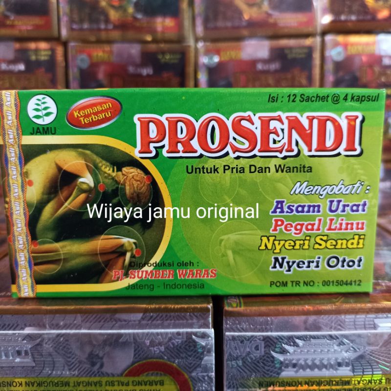 Jual PROSENDI KAPSUL ASAM URAT PEGAL LINU ORIGINAL | Shopee Indonesia
