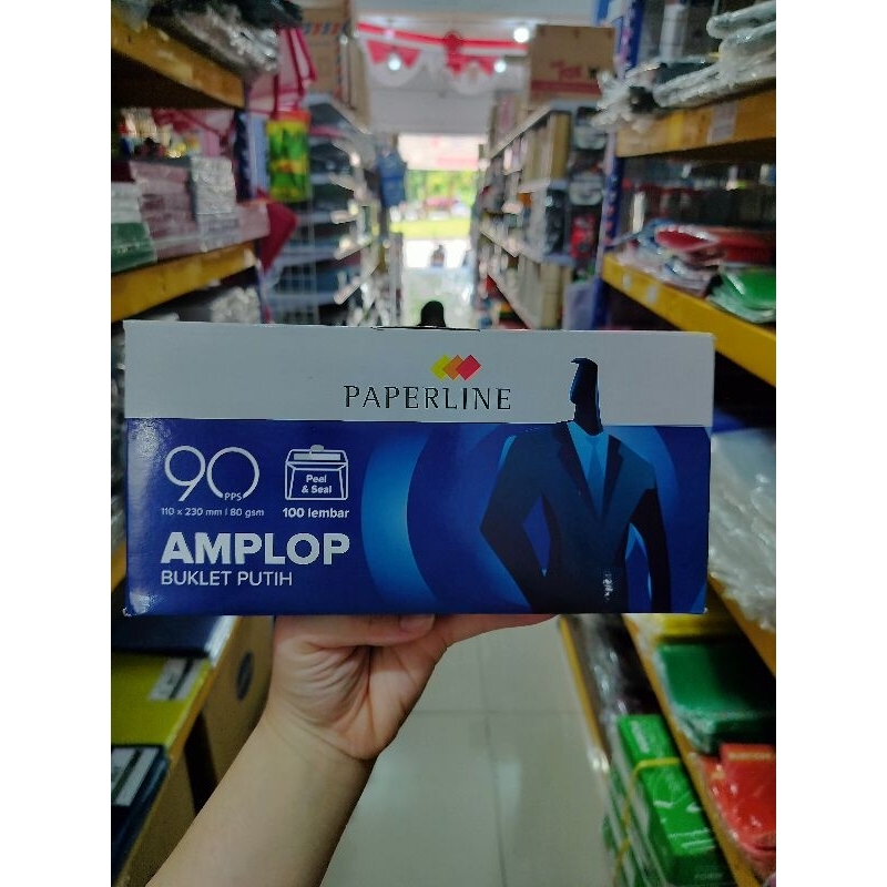 Jual Amplop Paperline 90 Polos ( 1 box isi 100 ) | Shopee Indonesia