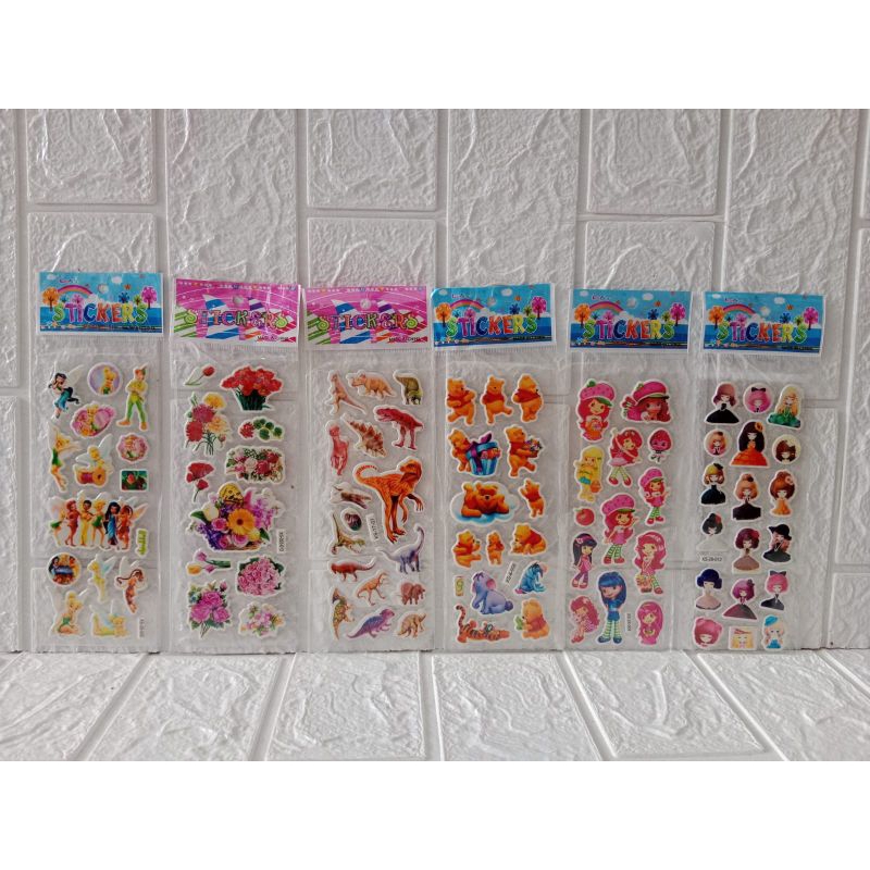 Jual Sticker 3D Timbul / Sticker Anak / Sticker BTS Timbul | Shopee ...