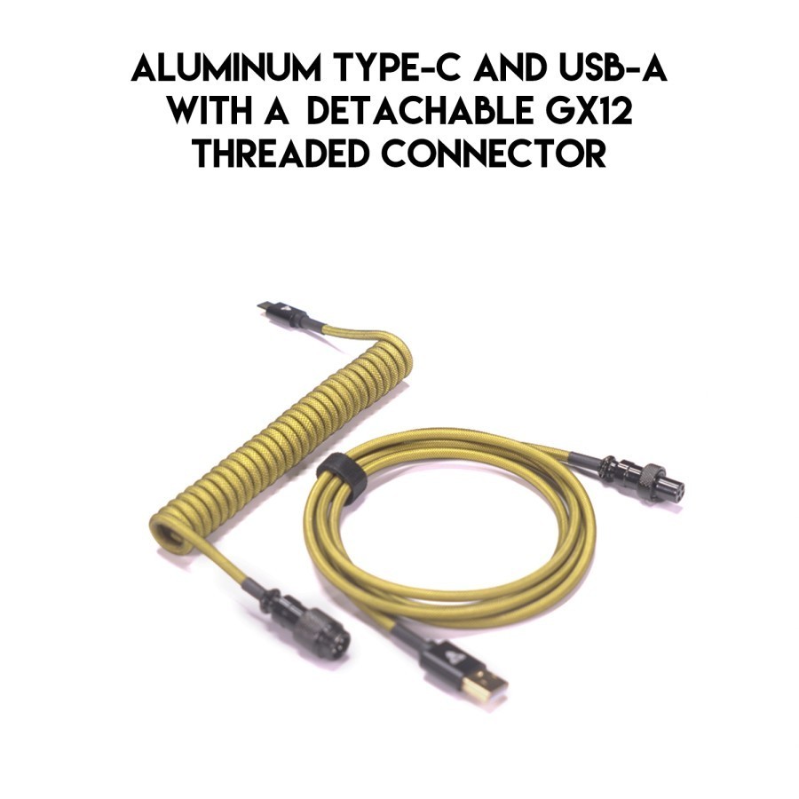 Jual Fantech Aviator AC701 Coiled Cable Type C Mechanical Keyboard ...