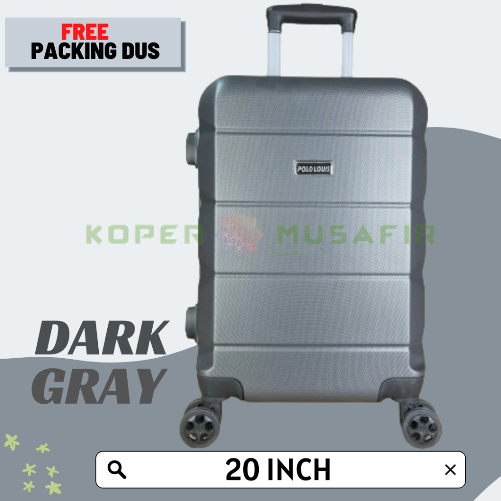 Jual [BISA KARGO] POLO LOUIS KOPER 20 INCH 82 KOPER HARDCASE ABS FREE ...