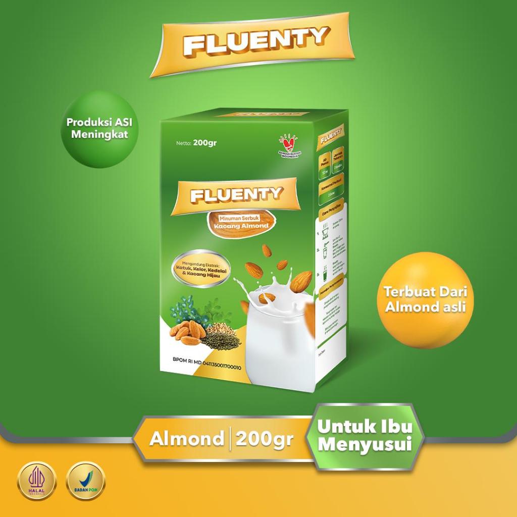 Jual Susu Fluenty Almond ASI BOOSTER | Almond Milk Powder Fluenty - Pelancaran ASI | Shopee ...