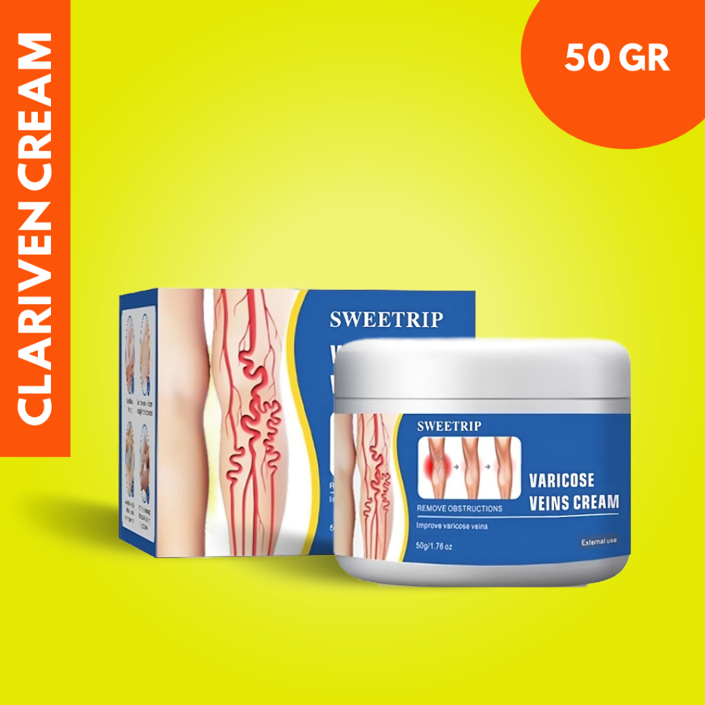 Jual CLARIVEN CREAM - Krim varises menahun asli jepang kram otot vena ...
