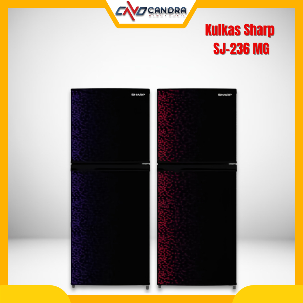 Jual Kulkas Dua Pintu Sharp SJ-236MG/Lemari Es 2 Pintu | Shopee Indonesia