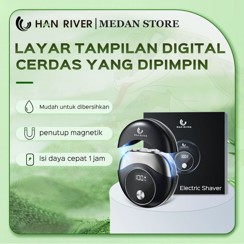 Jual HAN RIVER Medan Alat Cukur Bentuk UFO Pencukur Elektrik Pencukur ...