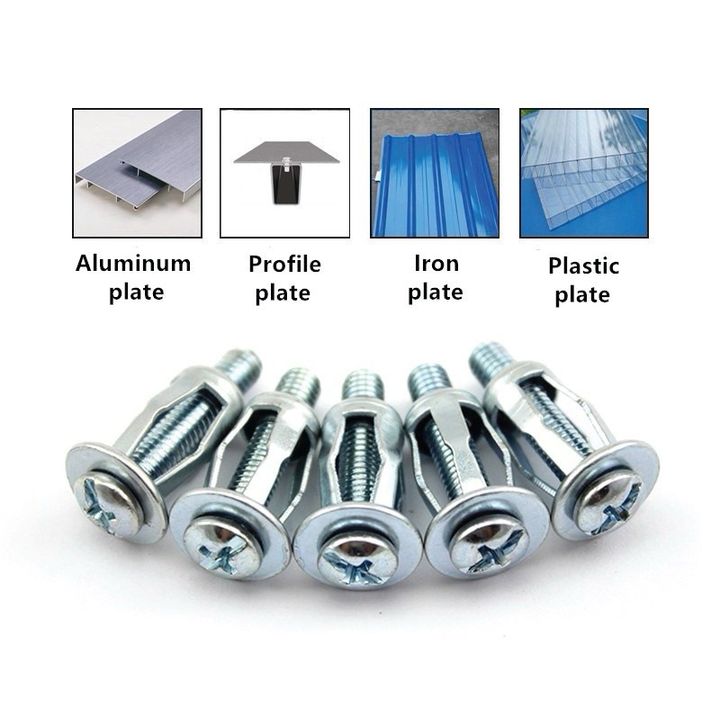 Jual Mur Baut Drat Sekrup Logam Sekrup Kelopak Jack Nuts Skrup Rivet ...