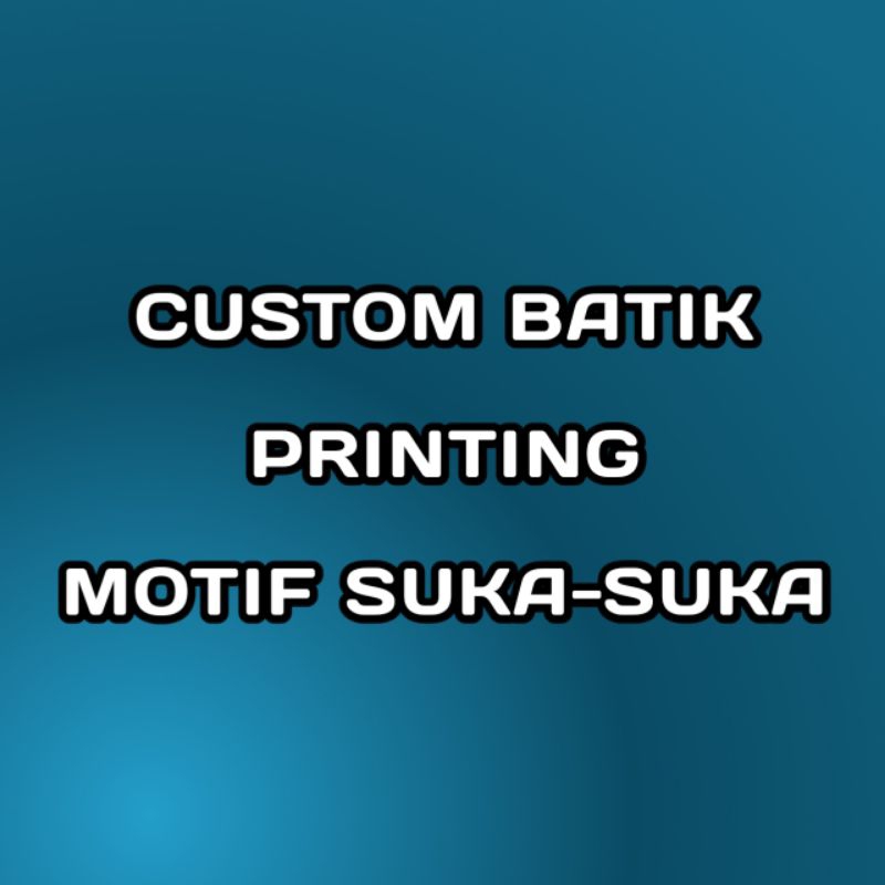 Jual Custom Kain Batik Print Motif Bebas | Shopee Indonesia