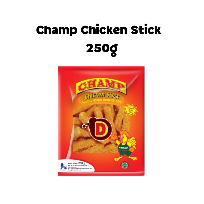 Jual Nugget Champ chicken stick 250gr | naget | nuget stik | ayam naget ...
