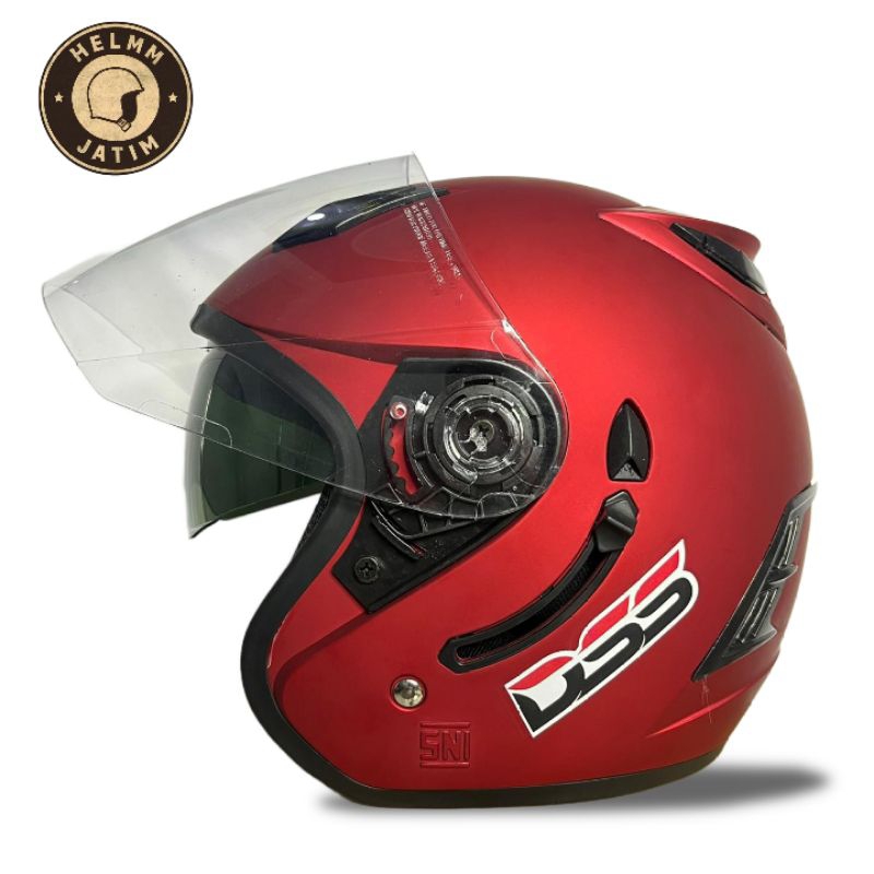 Jual HELM CENTRO DOUBLE VISOR ORI MERK DSS BUSA BISA DILEPAS PASANG ...