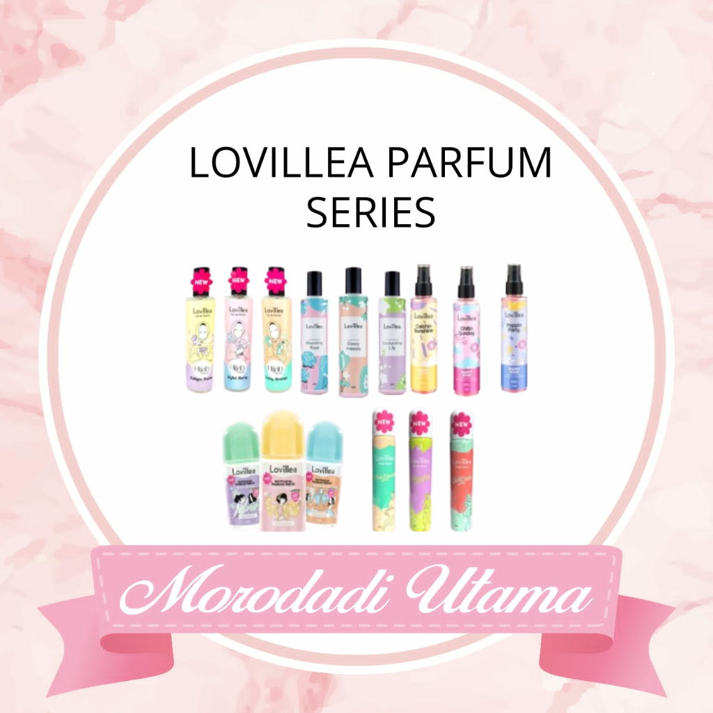 Jual LOVILLEA PARFUM SERIES-FULL SET(BACA DESKRIPSI) | Shopee Indonesia