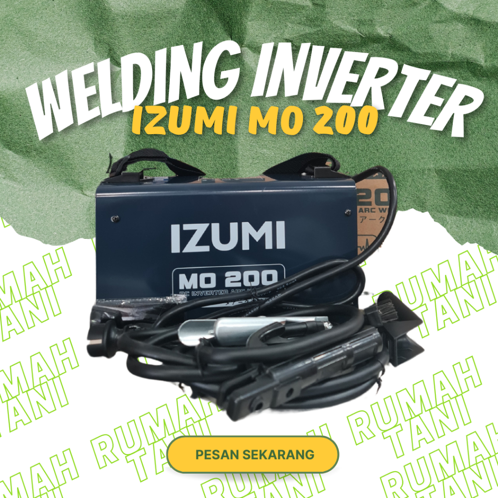 Jual mesin las listrik inverter izumi mo 200 welding machine | Shopee ...