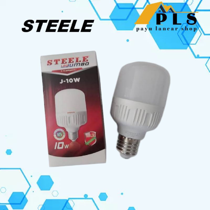 Jual LAMPU LED STEELE putih, 5 watt dan 10 watt | Shopee Indonesia